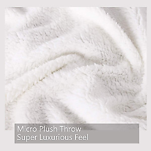 BlessLiving Unicorn Blanket Girls Boys Psychedelic Purple Galaxy Blanket Super Soft Throw Blanket for Bed Couch Sofa (Throw, 50 x 60 Inches)