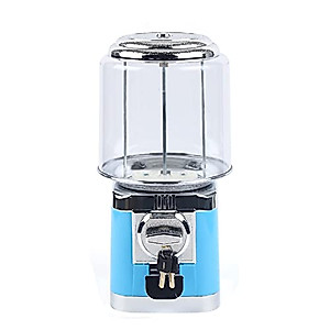 PanDair Gumball Vending Machine Child Toy Candy Machine, Capsules, Bouncy Balls Dispensers US Stock (Blue)