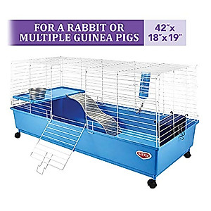Kaytee Deluxe 2-Level Habitat for Pet Rabbits