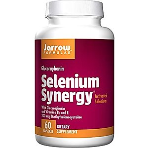 Jarrow Formulas Selenium Synergy, Promotes Antioxidant Protection Agains Free Radicals, 60 Capsules (Pack of 3)