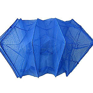 Guoshang Collapsible Mesh Hanging Drying Net Outdoor Foldable Drying Fishing Net Square Breathable Mesh Dryer