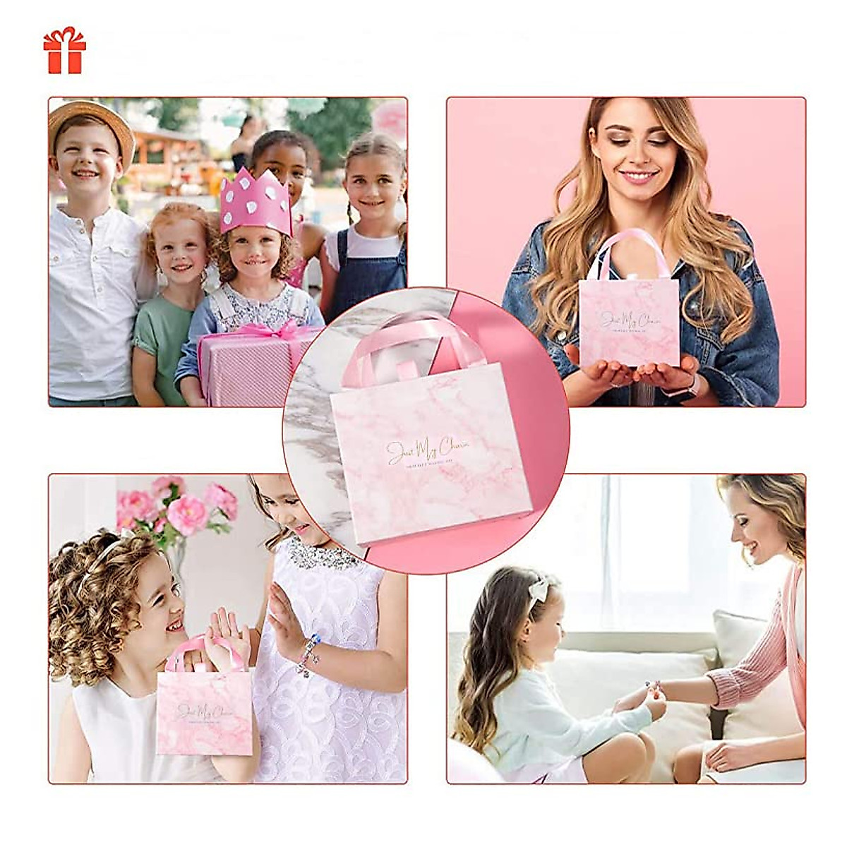 Berocia Charm Bracelet Making Kit, Jewelry Making Supplies Including European Beads Charm Pendants Snake Chains, Gifts Set for Teen Girls Arts and Crafts for Kids Ages 5 6 7 8 9 10 11 12 (Multicolor)