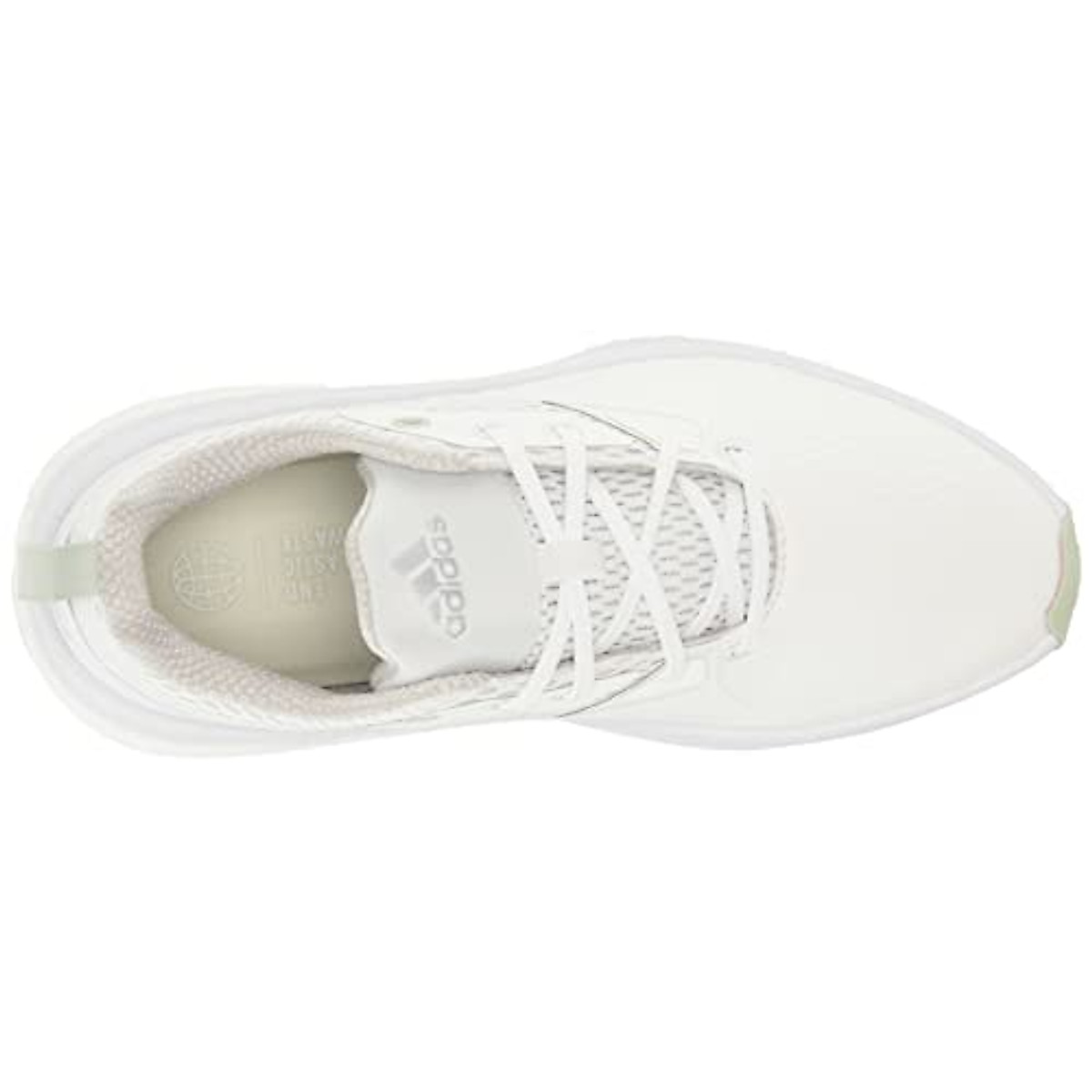 adidas Women's W SOLARMOTION Golf Shoe, FTWR White/Silver Met./Linen Green, 9.5