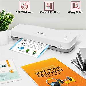 Staples 489526 5 Mil Thermal Laminating Pouches Letter Size 100 Pack