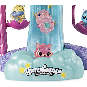 Hatchimals CollEGGtibles, Waterfall Playset with Lights and an Exclusive Season 4 CollEGGtible, for Ages 5 and Up