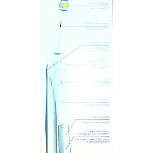 Oral-B Healthy Clean and ProWhite Precision 4000 Rechargeable Electric Toothbrush, 1 Count