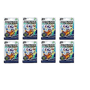 BeyBlade Micro Party Favor/Party Treat Beyblade Burst Series 3 Mystery Pack (Bundle of 8)