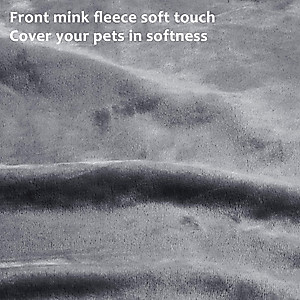 Dog Blankets for Large Dogs, Super Soft Warm Sherpa Fleece Plush Doggie Blankets and Throws for Small Medium Puppy Doggy Pet Cats，50x60 inches