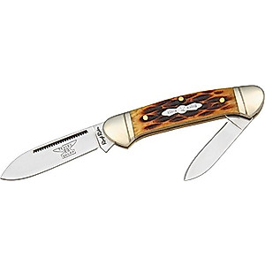Rough Ryder Mini Canoe Amber Jigged