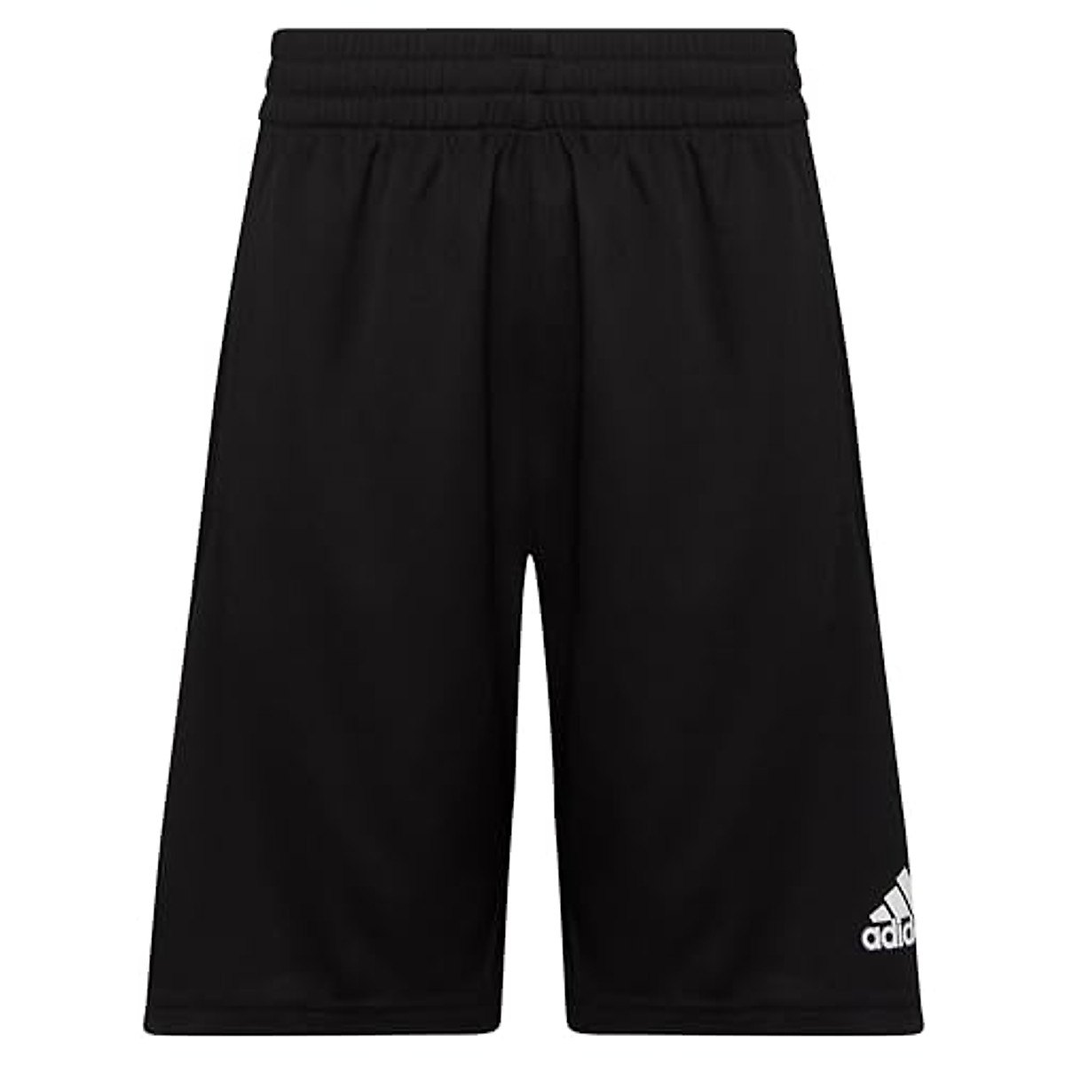 adidas Boys' Elastic Waistband Bold 3S Short, Black, L(14/16)