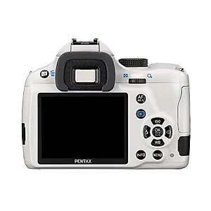 Pentax K-50 16MP Digital SLR Camera with 3-Inch LCD - Body Only (White)