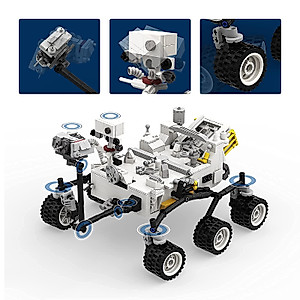 YOUFOY NASA Perseverance Mars Rover Building Kits,Space Rover Explorers Mars Building Toys,Space Station Laboratory Research Model for Kids,Creative NASA Toys(764 PCS)