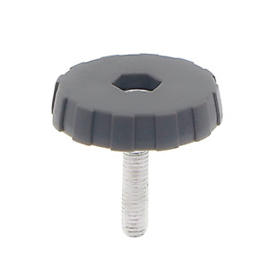 Hutdkte 545112101 Air Filter, 530059796 Knob for Husqvarna 125 125B 125BVX 125BX 28CC Blowers