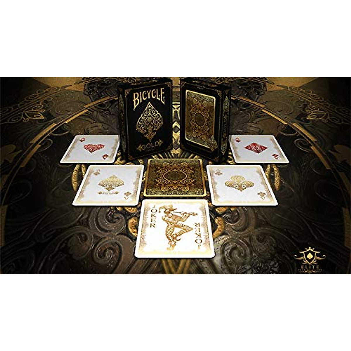 Bicycle Gold Deck by US Playing Cards - Trick