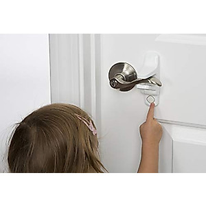 Safety 1st Outsmart Lever Handle Lock 2 Pack, One Size, White