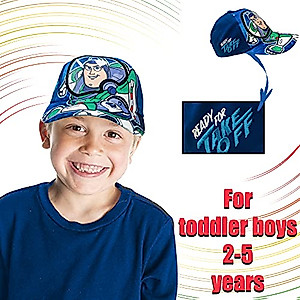 Disney Pixar Boys Toy Story 4 Buzz Lightyear Baseball Cap (Blue/Green)