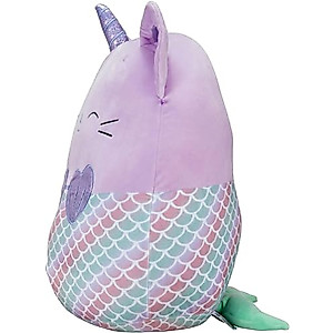 Squishmallows Official Kellytoy Plush 16" Anya The Caticorn Mermaid- Ultrasoft Stuffed Animal Plush Toy (Amazon Exclusive)