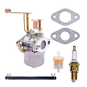 Aniro Moto Carburetor Compatible with Coleman CK100-S CT100U CC100X Mini Bike SK100 Go-Kart with Gaskets Fuel Line Filter Spark Plug