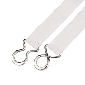 Syuer Women Stretchy Skinny Waist Belt Simple Style Elastic Belt for Jeans Dresses (L-XL (30”-36”), White)