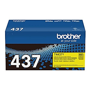 Brother TN437Y Ultra High Yield Yellow Toner Cartridge