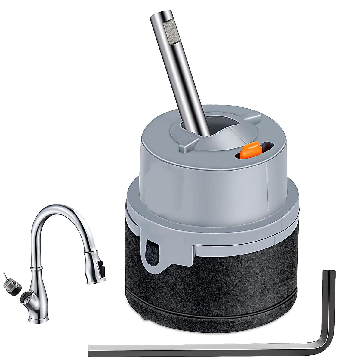 RP50587 Single Handle Cartridge Valve Replacement for Various Model Fit For Kitchen,Shower,Toiletsand and Lavatory Faucet Motion Cartridge,Faucet 36mm-QLXAQLX