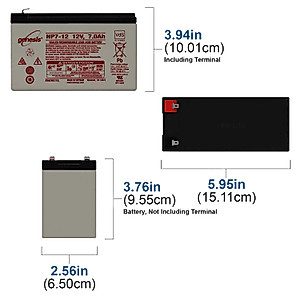 EnerSys Genesis NP7-12 12V 7Ah Sealed Lead Acid Battery
