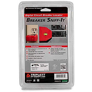 Triplett Breaker Sniff-It Automatic Circuit Breaker Locator with Audible and Visual Indication (9650)