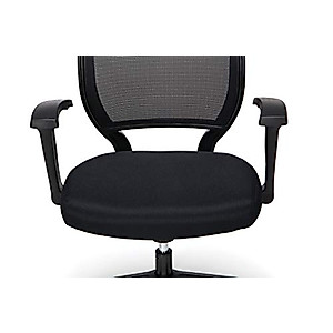 HON Mesh Mid-Back Task Chair, 41" x 26.3" x 35.3", Black