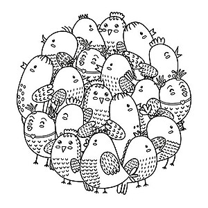 Cute and Playful Patterns Coloring Book: For Kids Ages 6-8, 9-12 (Coloring Books for Kids)