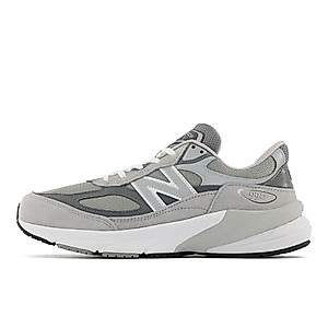 New Balance Men's FuelCell 990 V6 Sneaker, Grey/Grey, 9.5