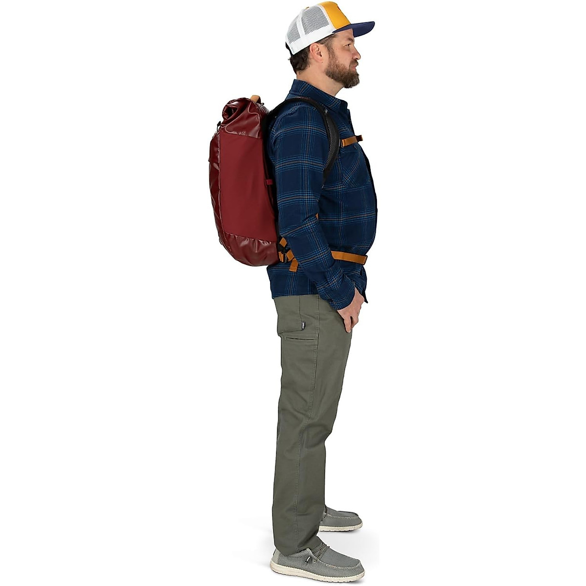 Osprey Transporter Roll Top Laptop Backpack, Black