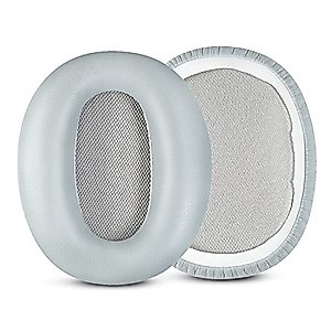 W820BT Replacement Earpads Ear Pad Cushion Cover Compatible with Edifier W820BT W828NB Wireless Over-Ear Headphones (Grey)