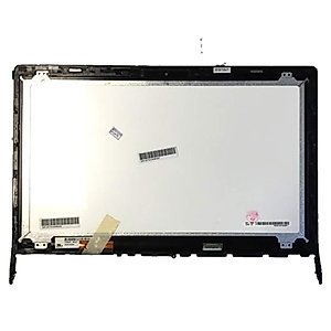 Screen Expert 15.6" FHD 1920x1080 LCD Panel IPS LED Touch Screen Display with Bezel Frame Assembly for Lenovo Edge 15 80K9 Series