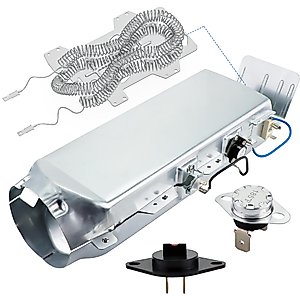 【Upgraded】DC97-14486A Samsung Dryer Heating Element DC97-14486D for Samsung DV40J3000EW/A2 DV42H5000EW/A3 DV45H7000EW/A2 DVE50M7450W/A3 DV42H5200EW/A3 DV48H7400EW/A2