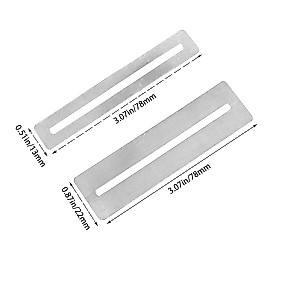 2 Set Guitar Fingerboard Guards, Stainless Steel Guitar Fingerboard Protector, Luthier Tool, Fretboard Protector