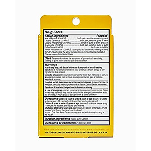 Hyland's Kids Oral Pain Relief Tablets, Natural Relief of Toothache, Swelling Gums, and Oral Discomfort, 125 Count