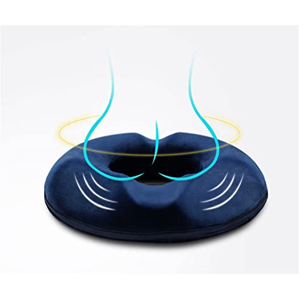 BUZZNN Memory Foam Seat Cushion, Office Chair Cushion, Car Seat Cushion, Ergonomic Design, Comfortable Coccyx Cushion for Home Office Chair Pad, Car Seat