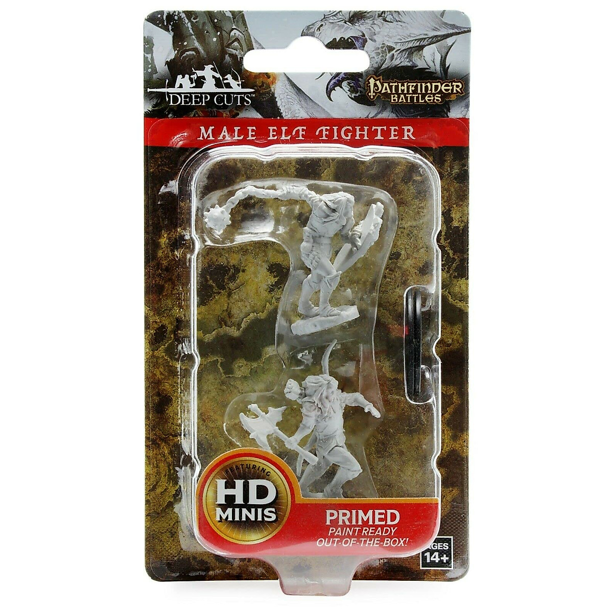 Pathfinder Deep Cuts Unpainted Miniatures: Wave 6: Elf Male Fighter