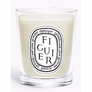 DIPTYQUE Baies Roses & Figuier Scented Candle 3 Piece Set 70 Grams Each Gift Boxed, White