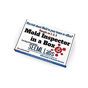 DIY Mold 3 Test Kit (Same Day Results) Expert Consultation and AIHA-LAP, LLC Accredited Lab Analysis Included