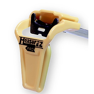 Blue Heron MeasurEZ Pro Tape Measure Adapter - Accurate Measuring Tool - Pipe Fence Steel Extension