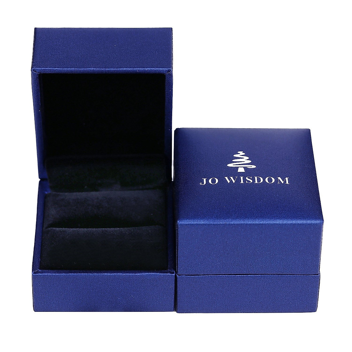 JO WISDOM Infinity Heart Promise Rings for Her Sterling Silver Friendship Ring