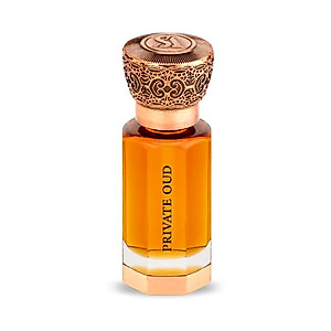 Swiss Arabian Private Oud for Unisex - Sultry Gourmand Concentrated Perfume Oil - Luxury Fragrance From Dubai - Long Lasting Artisan Perfume With Notes Of Plum, Rose, Vetiver And Vanilla - 0.4 Oz