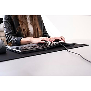 CHERRY KC 4500 Ergo, International Layout, QWERTY Keyboard, Ergonomic Keyboard, with Padded Palm Rest, Wired Keyboard, Black