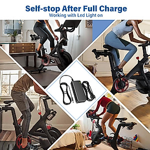 Fit for Peloton Exercise Bike Power Cord 12V 4.17A Ac Adapter with UL Compatible with Peloton ATS050TP121 PLTN-RB1VO Charger Power Supply Replacement