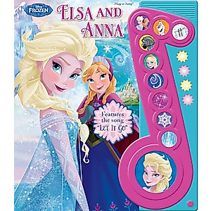 Disney Frozen - Elsa and Anna Sound Song Book with Let It Go - Play-a-Song - PI Kids