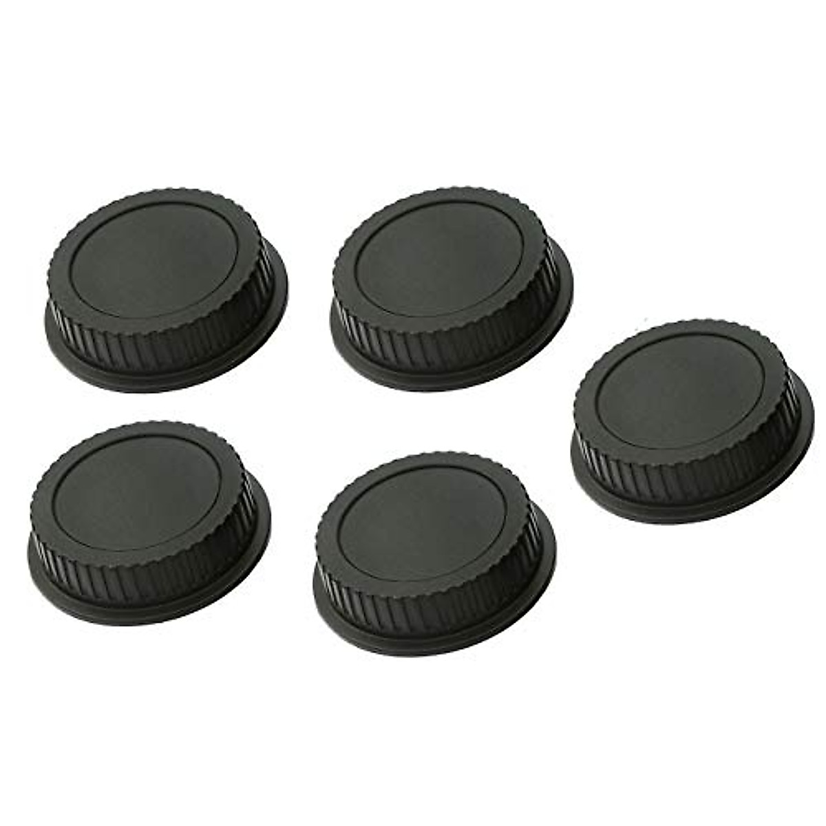 (5 Packs) Rear Lens Cover Cap for EOS EF Lens, Ef-s Lense Dust Protective Rear Cover, EF Lens Cap, Compatible with Canon EF EFS Mount DSLR Lenses