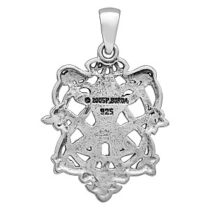 Dryad Design Cernunnos Pendant Sterling Silver Pagan Wiccan Celtic Horned God Jewelry