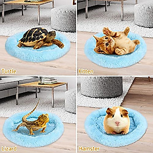 FEBSNOW Guinea Pig Beds, Hamster Bed Hedgehog Bed for Hamster/Hedgehog/Squirrel/Tortoise/Lizard and Other Small Animal with 1 Pack Hair Remover Brush