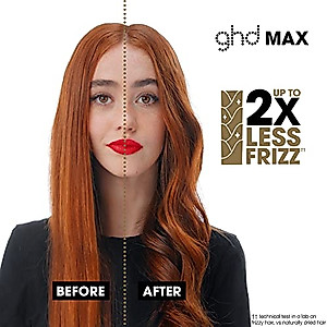 ghd Max Styler ― 2" Flat Iron Hair Straightener, Professional Wide Ceramic Plates Hair Styling Tool for Long, Thick, and Curly Hair ― Black